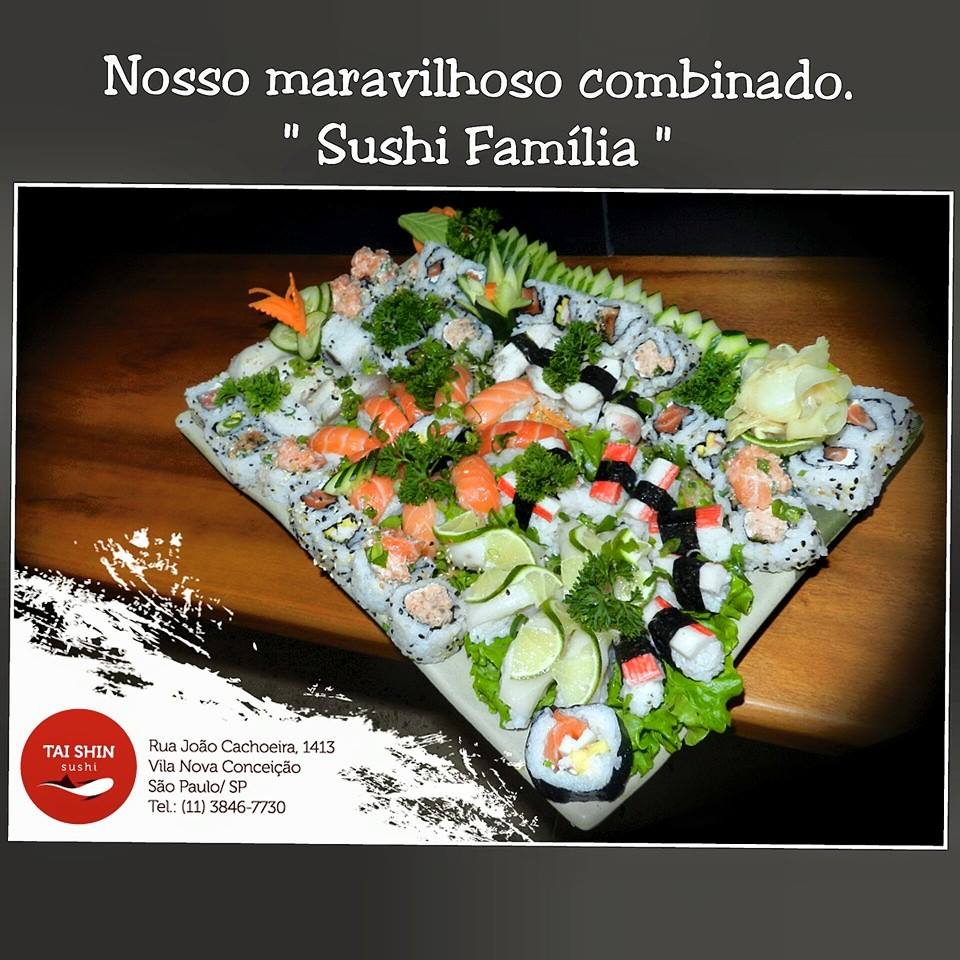 Tai Shin Sushi Restaurante Japones – Shimeshi Camarão Vila Olimpia